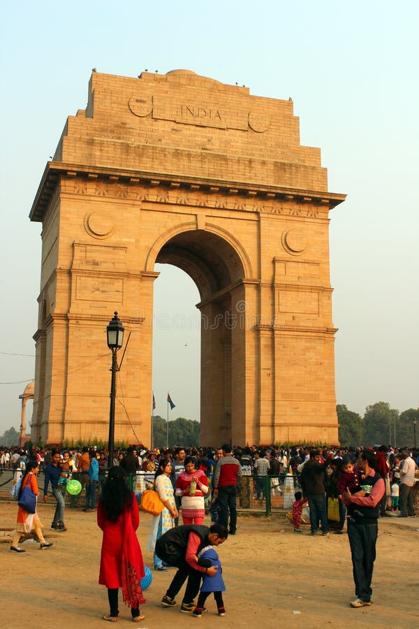 India Gate editorial photo. Image of sitting, building - 86147821