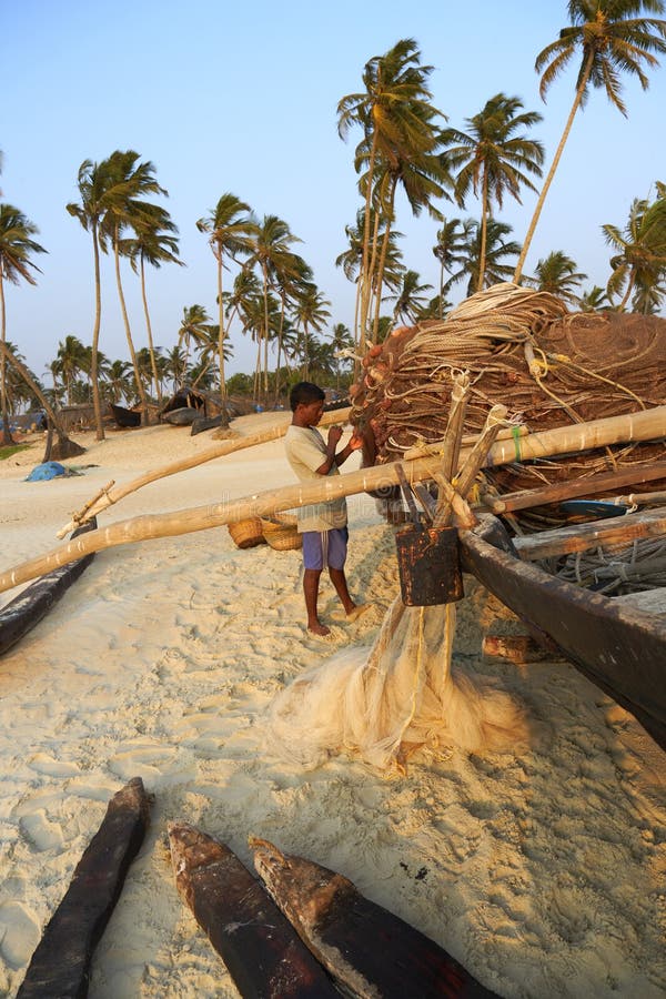 India - Goa - Colva beach editorial photography. Image of arabic - 12775627