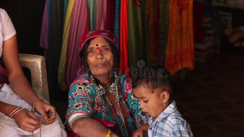 INDIA, GOA - 2012: Poor Indian Family Stock Footage - Video of girl ...