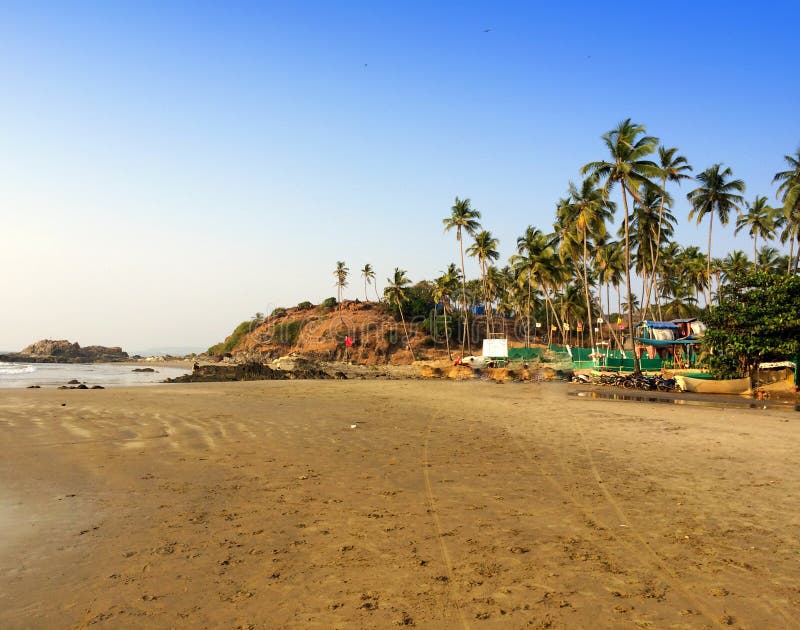 Praias de Goa em India foto de stock. Imagem de agradável - 18619954