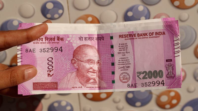 India Has Banned Old 500 and 1000 Rupee Note Editorial Stock Photo ...