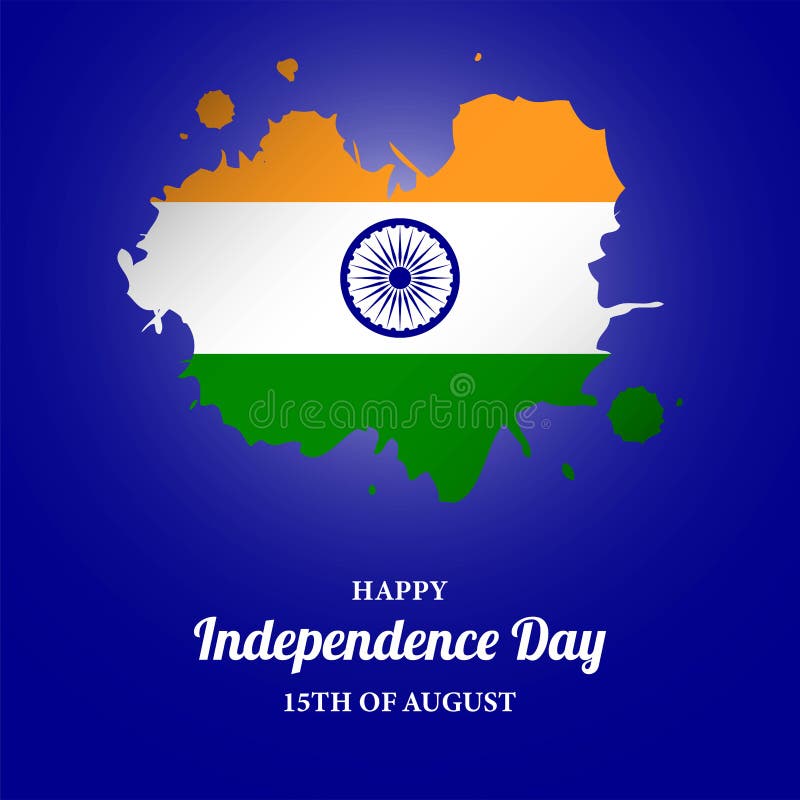 India Independence Day Background Stock Vector - Illustration of design ...