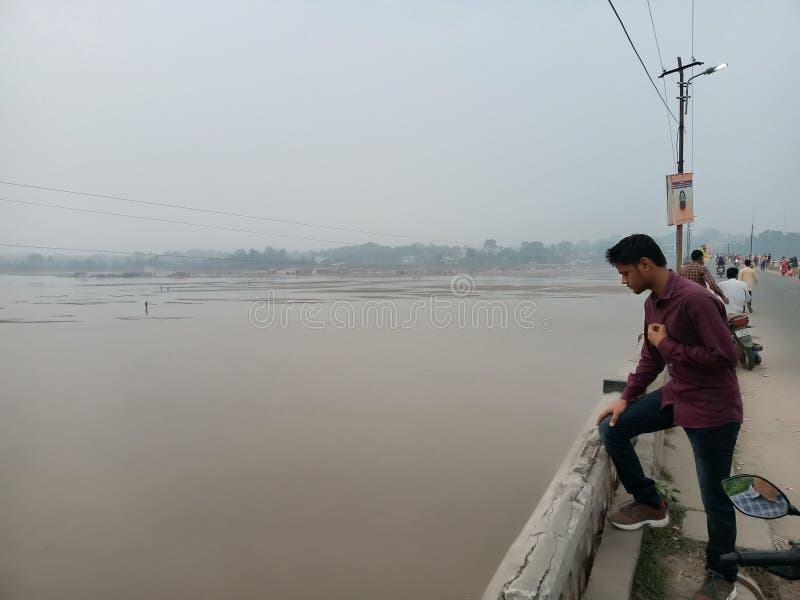 India Koel River Shot from Koel Bridge Editorial Stock Photo - Image of ...