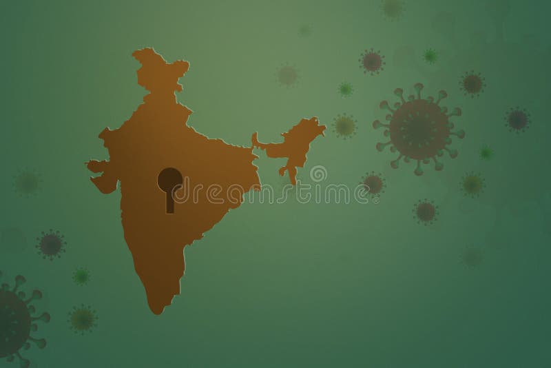 India Lock Down Concept , Corona Virus Lock Down Stock Image - Image of ...