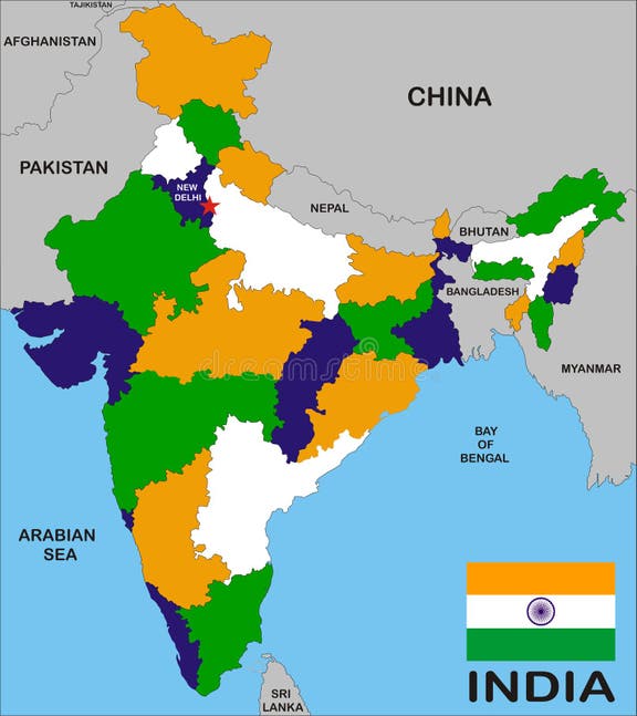 India Pakistan Map Stock Illustrations – 1,721 India Pakistan Map Stock ...