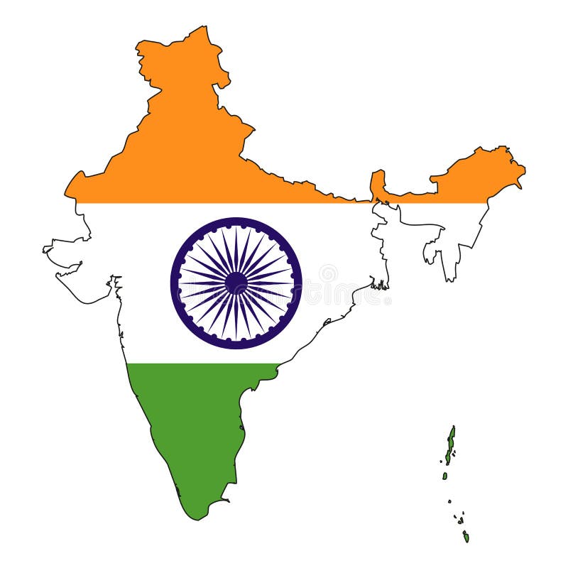India Outline Flag Stock Illustrations – 1,545 India Outline Flag Stock ...