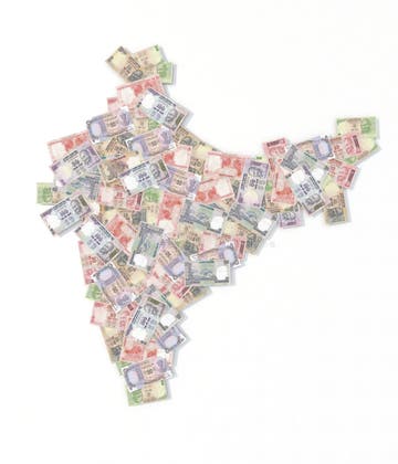 Indian Rupee Note Stock Illustrations – 749 Indian Rupee Note Stock ...