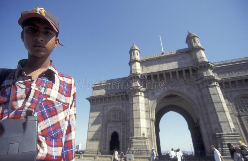 INDIA MUMBAI COLABA GATEWAY of INDIA Editorial Stock Image - Image of ...