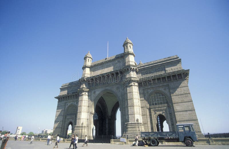INDIA MUMBAI COLABA GATEWAY of INDIA Editorial Stock Photo - Image of ...