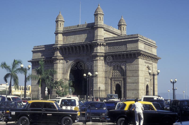 INDIA MUMBAI COLABA GATEWAY of INDIA Editorial Photography - Image of ...