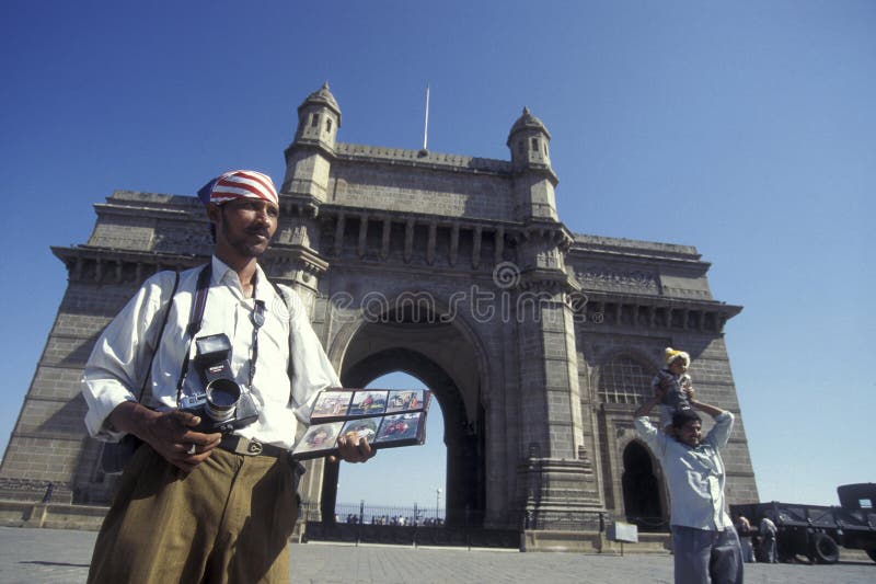 India Mumbai Colaba Gateway of India Editorial Image - Image of colaba ...