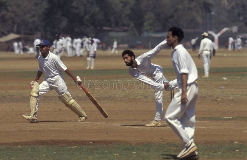 INDIA MUMBAI CRICKET editorial image. Image of indian - 277186240