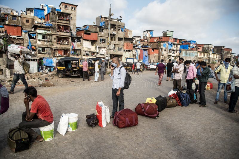 India Nationwide Lockdown_Migrant Workers Editorial Photography - Image ...