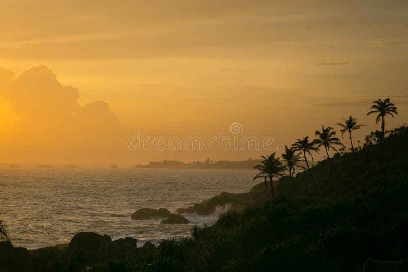 India ocean sunset stock image. Image of india, cloud - 35567049