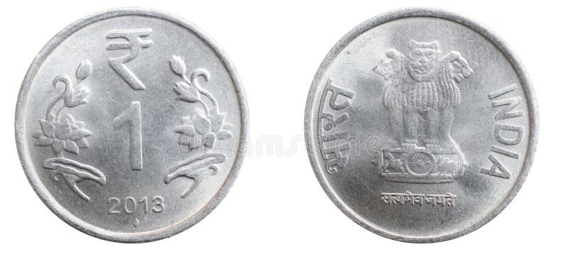 844 One Rupee Coin India Stock Photos - Free & Royalty-Free Stock ...