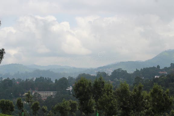 Blue sky stock image. Image of blue, ooty, india, mysore - 124845073