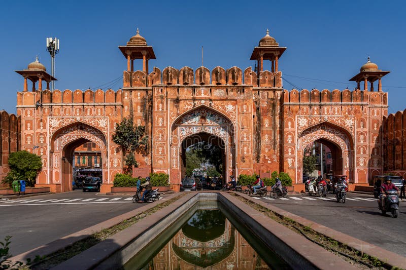 India. Rajasthan. Jaipur editorial stock photo. Image of building ...