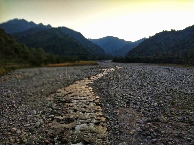 India Roing Beautiful Waterfall Place Pic Stock Image - Image of ...