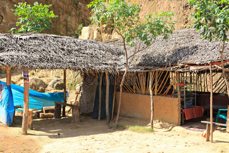India Rural Houses and Lendscapes Stock Photo - Image of houses, home ...