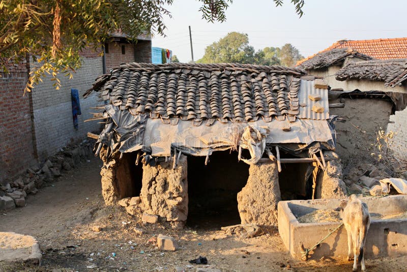 India Rural Houses and Lendscapes Stock Photo - Image of lendscapes ...