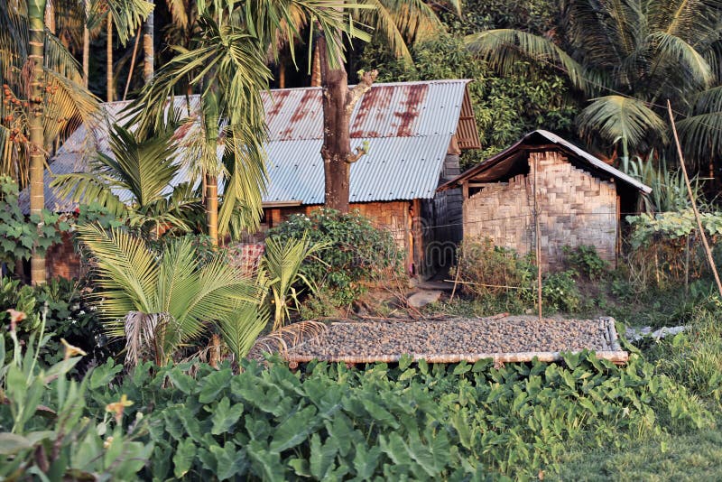 India Rural Houses and Lendscapes Stock Photo - Image of country ...
