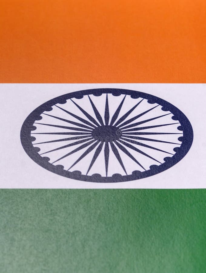 India S National Flag As a Backdrop for the Concept of Independence ...