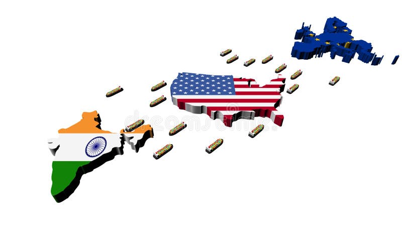 Indian export stock illustration. Illustration of export - 9788701