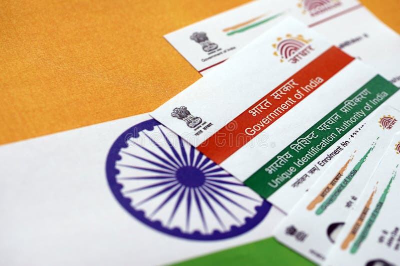 Indian Aadhaar Card from Unique Identification Authority of India on ...