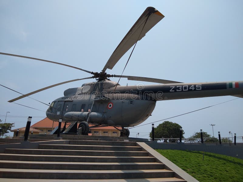 Indian Air Force Helicopter, Thiruvananthapuram Kerala Editorial ...