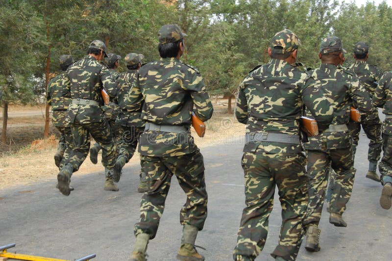 Indian Army Border Security Force Editorial Stock Image - Image of ...