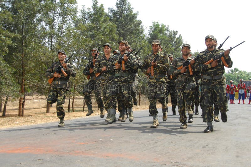 Indian Army Border Security Force Editorial Photo - Image of dangerous ...
