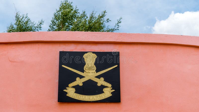The Indian Army Insignia editorial photo. Image of component - 253070406