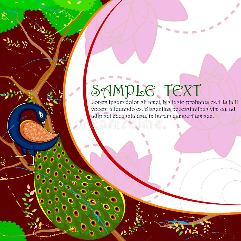 Indian Art background stock vector. Illustration of festive - 70330195