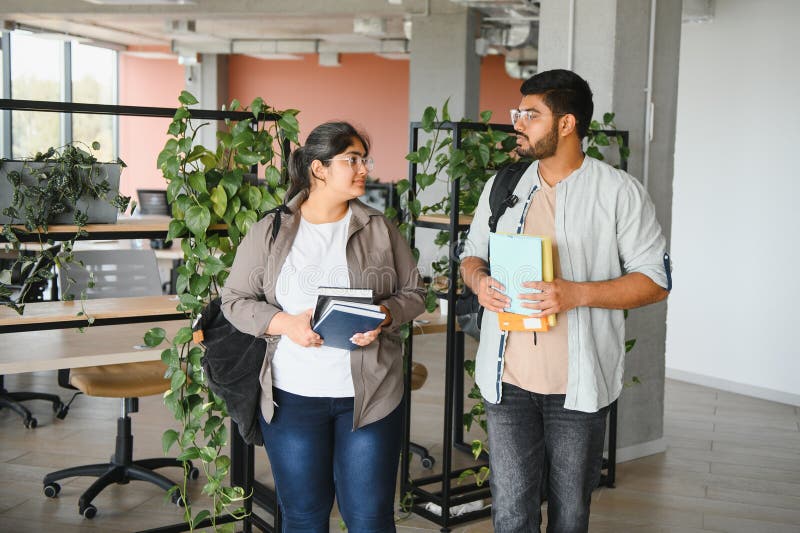 Indian Asian College or University Students Stock Photo - Image of ...