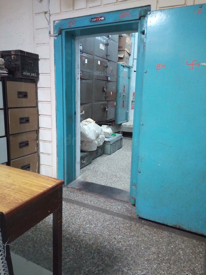 Locker in a bank vault stock photo. Image of economic - 18391282