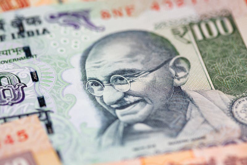 Indian banknotes stock photo. Image of exchange, growth - 267849236