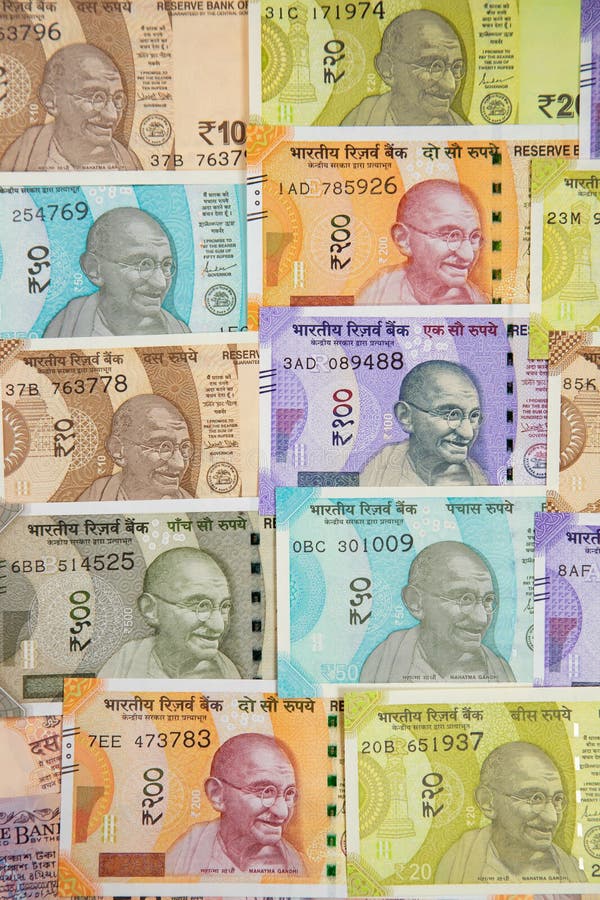 Indian banknotes stock photo. Image of money, success - 286218782