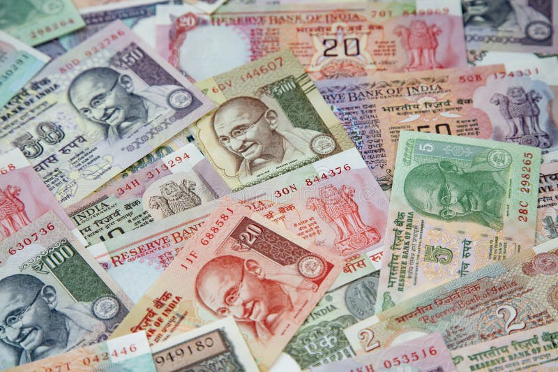Indian banknotes stock image. Image of business, note - 319772909