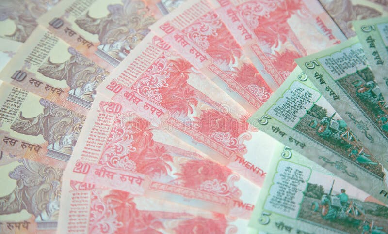 Indian banknotes stock photo. Image of economy, note - 93749098