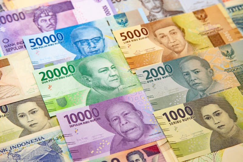 Indonesian banknotes stock image. Image of president - 213892587