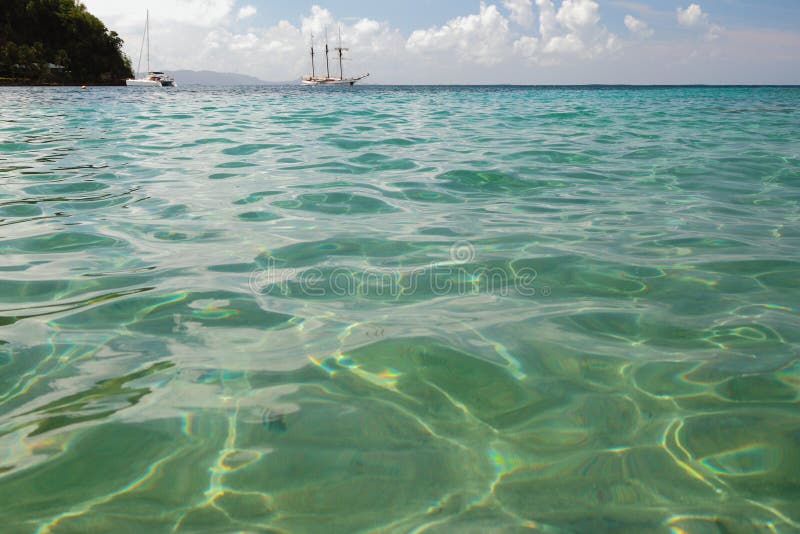 Indian Bay. Kingstown, Saint-Vicent Stock Image - Image of islands ...