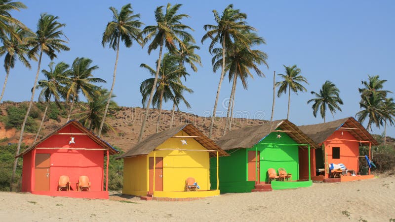 Beach houses stock image. Image of rentals, architecture - 97161