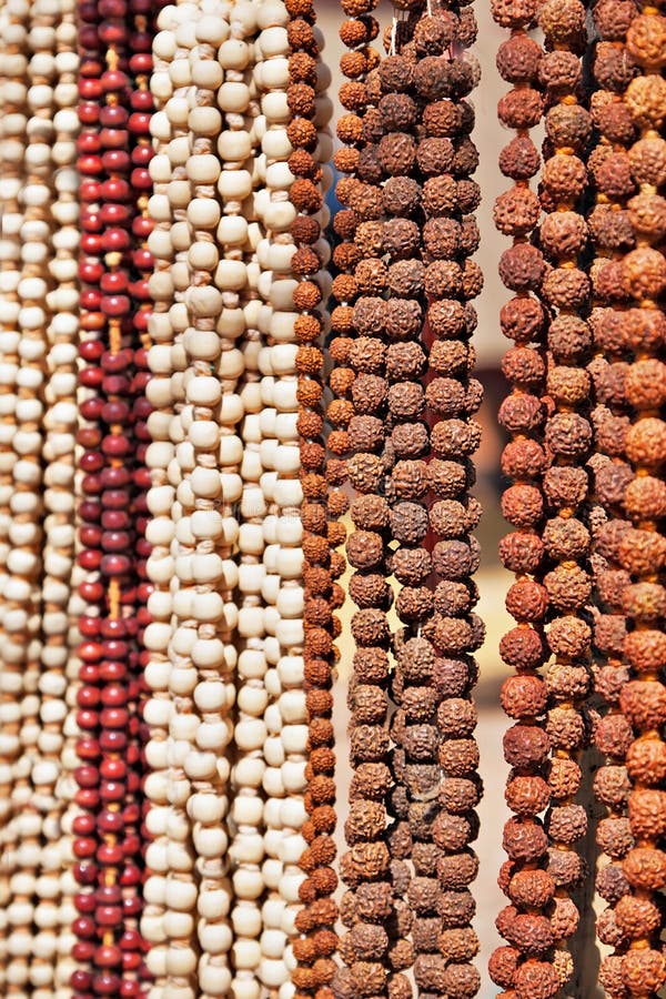 Indian Beads Necklace stock image. Image of gold, shiny - 18946307