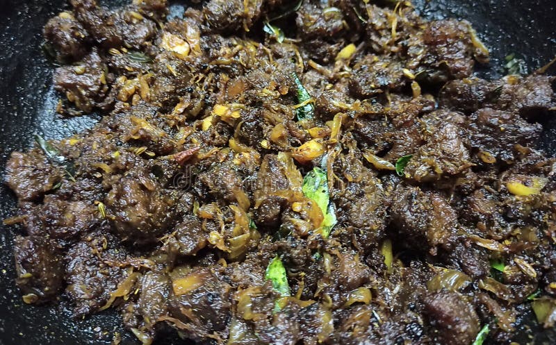 Indian beef fry stock image. Image of tasty, indian - 197853757