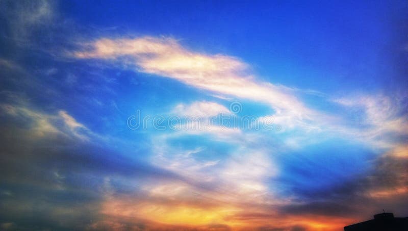 Indian Blue Sky with White Clouds Stock Image - Image of fruits ...
