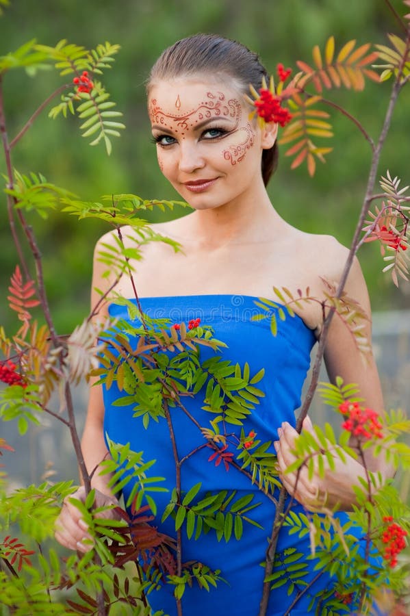 Indian body art stock photo. Image of beauty, carefree - 23371386