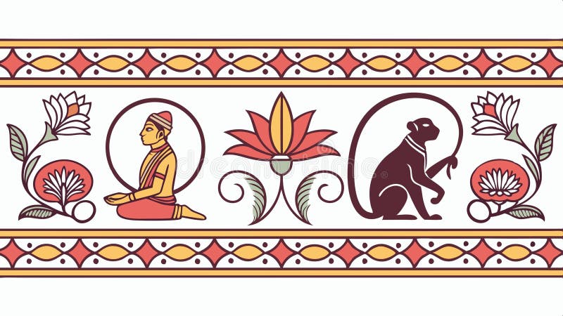 Indian Design Border