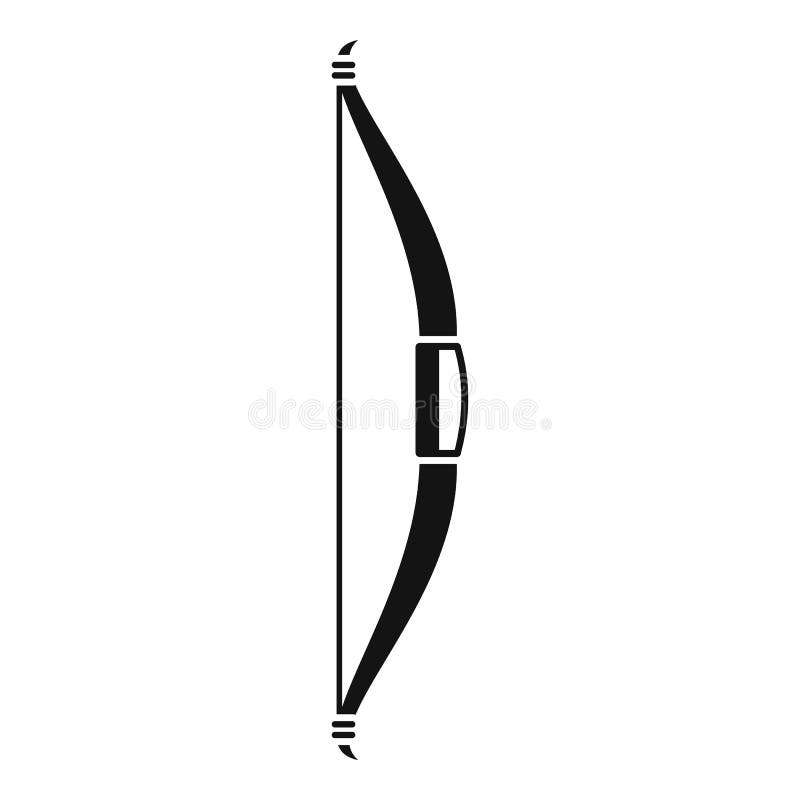 Indian Bow Icon, Simple Style Stock Vector - Illustration of icon ...