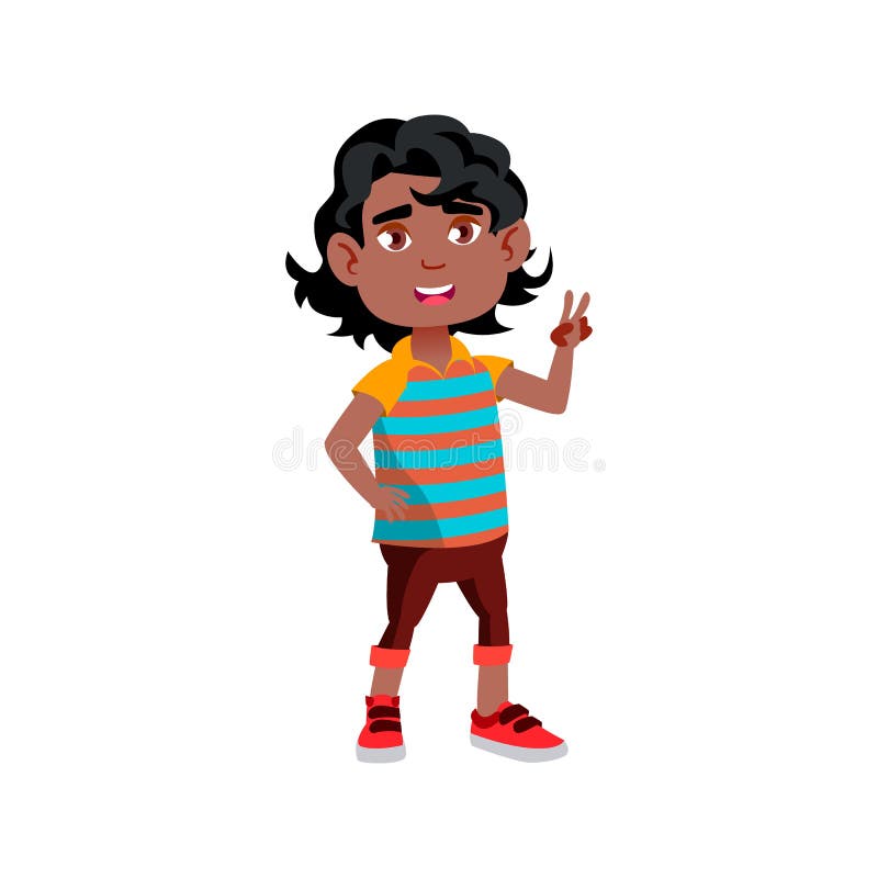 Indian Boy, Child, Kid, Teen Vector. Cheerful Pupil. Face Emotions ...