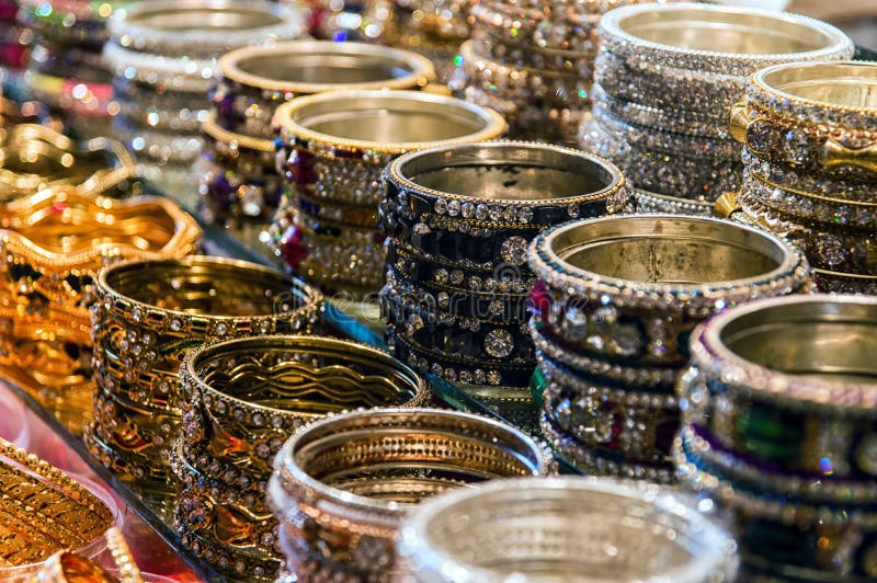Indian Bracelets stock image. Image of light, asia, bangle - 51605133